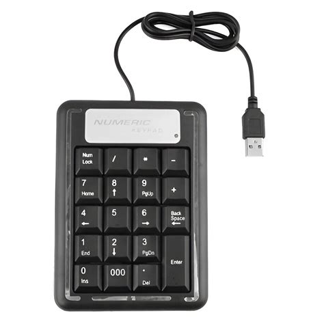 Wired Usb Numeric Desktop Keypad Gadget Time