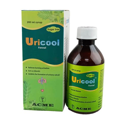 Uricool 200ml Syrup Arogga Online Pharmacy