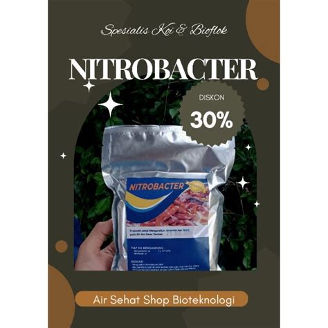 Jual Nitrobacter 500 Gram Probiotik Kolam Koi Dan Bioflok Shopee