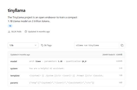 Github Codespaces で Ollama をインストールして軽量な Tinyllama を試してみるメモ 1ft