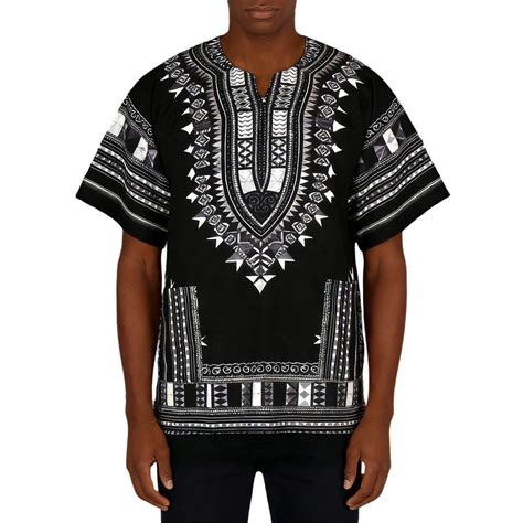 Conzone Mens African T Shirts Short Sleeve T Shirts For Men Casual