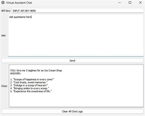 Github Nicarleychatgptpythonqtclient Chatgpt Python Qt Client Via Api And Openapi