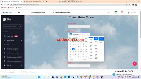 Website Mvc Quản Lý Mượn Trả Thiết Bị Csdl Sql Sever Sàn Giao Dịch Source Code