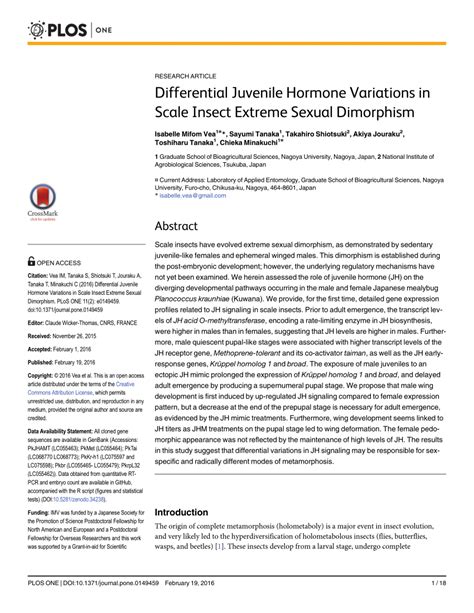 Pdf Sexual Dimorphism In Scale Insects Coccoidea Broad And Kr H1