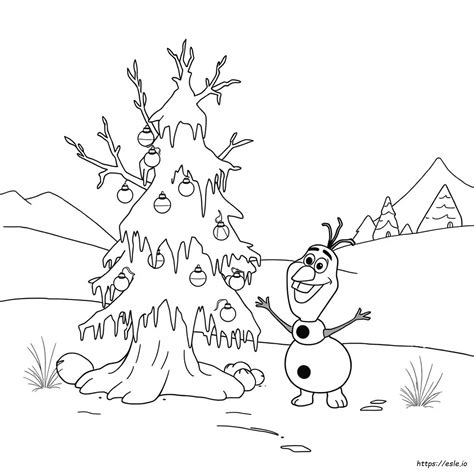 Frozen Easter Coloring Pages