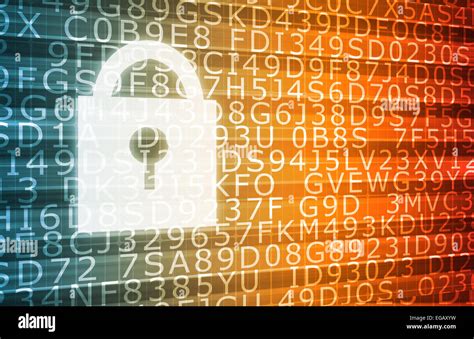 Security System Network For Online Web Protection Stock Photo Alamy
