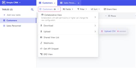 nocodb a simple low code solution for simple crm lowcode101