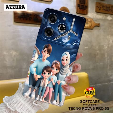 Jual Azzura Case Tecno Pova Pro G Terbaru Fashion Case Pasangan Softcase Hp Tecno