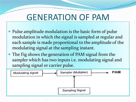 Pulse Amplitude Modulation Pptx