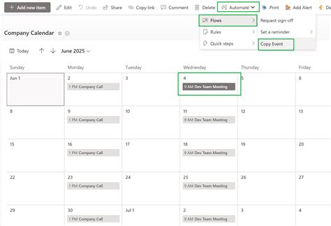 Sharepoint Repeating Events