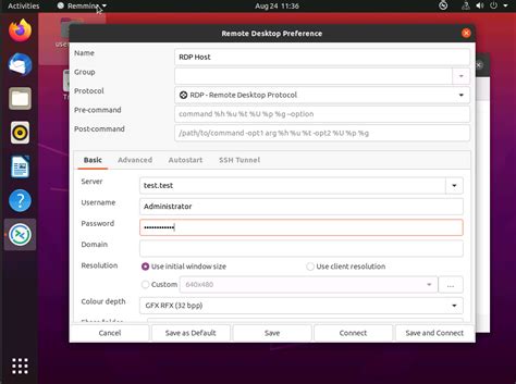 How To Install Remmina In Ubuntu 2004 And Connect To The Remote Desktop Finerdp