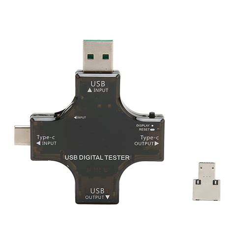 Usb C Tester 2 In 1 Type C Usb Tester Color Screen Lcd Digital Multimeter Usb C Voltage