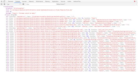 BUG Tmp Files In Shared Host Issue 2141 SpartnerNL Laravel