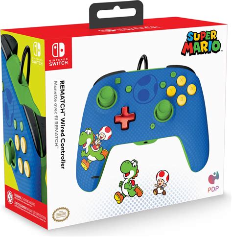 Pdp Rematch Wired Controller For Nintendo Switch Lite Oled Customizable Paddle Buttons Non