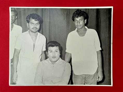 Vintage Tamil Actor Mr Jai Shankar Photograph James Bond Vintage Actors
