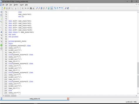 Presentation On Vending Machine Controller Using Vhdl Pptx
