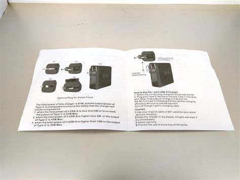 W Pd Qc Usb C Pd W Pd Qc Travel Charger Kp Upd