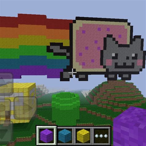 Minecraft Nyan Cat Nyan Cat Minecraft Cats