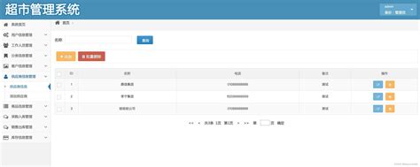Java项目超市管理系统javassmjspjavascriptjqueryh Uimysql超市管理系统模板 Csdn博客