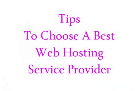 Tips To Choose A Best Web Hosting Service Provider Hackzhub