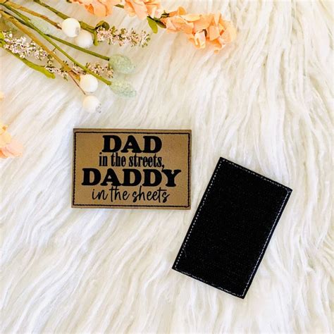 Daddy In The Sheets Patch Etsy