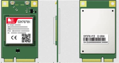 Usb Wireless Module Sim7070e Pcie Simcom Wireless Solutions Ltd Data Pcie Gprs
