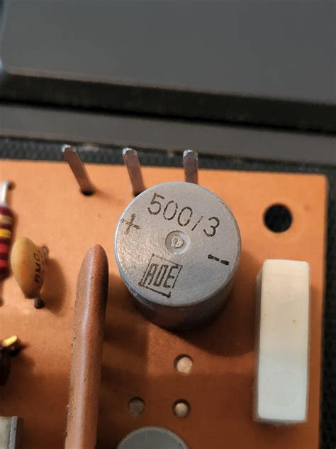 What Is The Rating Of This Roe Capacitor Askelectronics