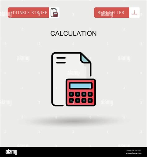 Calculation Simple Vector Icon Stock Vector Image And Art Alamy Calculation Simple Vector Icon Stock Vector Image And Art Alamy