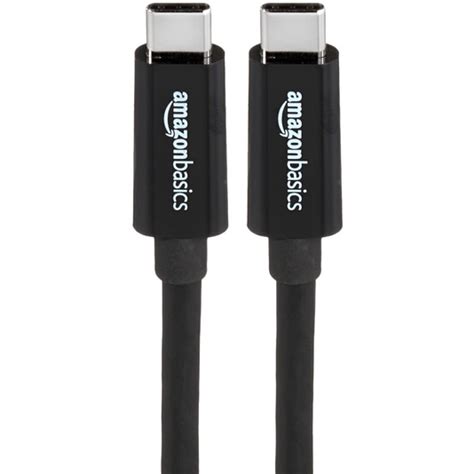 สายชารจอะแดปเตอร AmazonBasics USB Type C to USB Type C 3 1 Gen1 6 ฟต 1 8 เมตร สดา