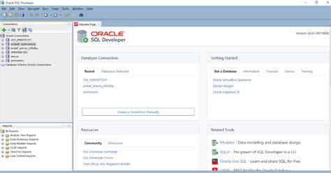Oracle Database Commands And Practical Examples Oci Sql Developer Connection Using Instance