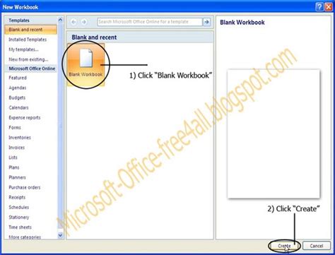 Create A New Workbook Create A New Workbook In Excel Microsoft Excel
