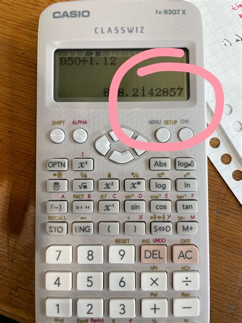 Can Someone Please Explain Why My Calculator Displays Numbers Like This