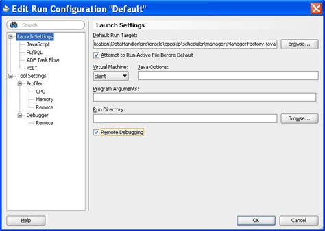 Xml And More Using Remote Debugging In JDeveloper G