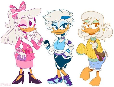 Adult April May And June 2017 Cartoon Style Drawing Duck Tales