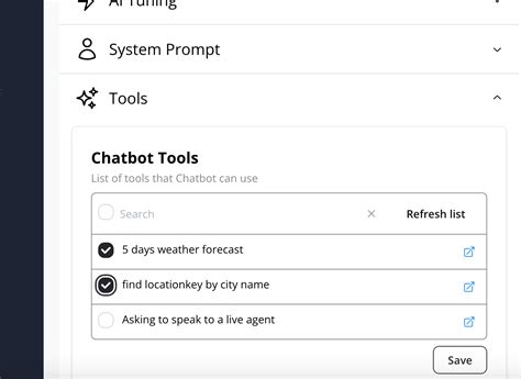 Api Tools Example Ai Weather Agent Ai Chatbot For Your Business By