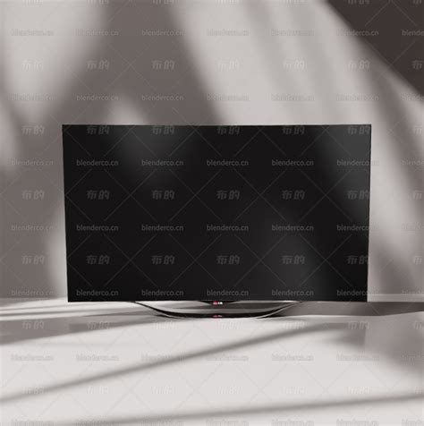 Blender老式电视机模型 Blender布的