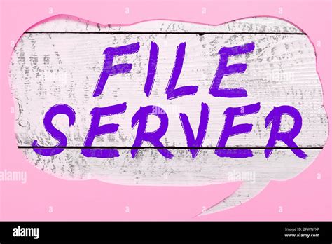 Handwriting Text File Server Business Concept Device Which Controls