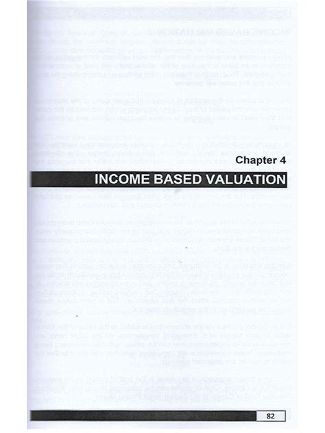 Valuation Concepts And Methods 85 107 Pdf