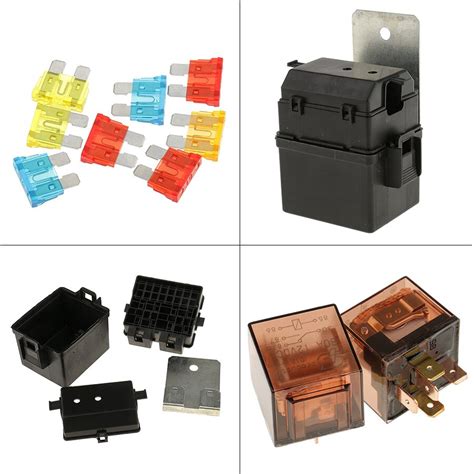 12v 2 Way Circuit Relay Blade Fuse Box Car Boat Au Grandado
