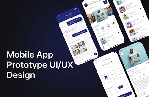 Do Ui Ux Design For Mobile App Ui Design And Prototype In Figma By