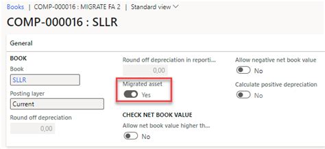 D365fo Fixed Asset Migration New Field “migrated Asset”