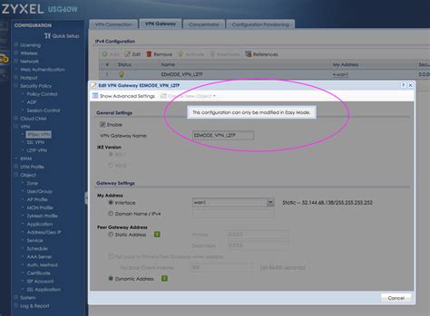 Expert Mode And Easy Mode Zyxel Community
