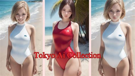 4k One Piece Swimsuit Tokyo Ai Collection Youtube