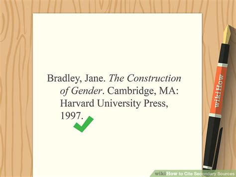 3 Ways To Cite Secondary Sources WikiHow Life
