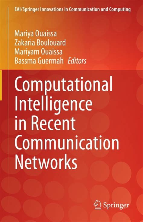 Eai Springer Innovations In Communication And Computing Computational Intelligence