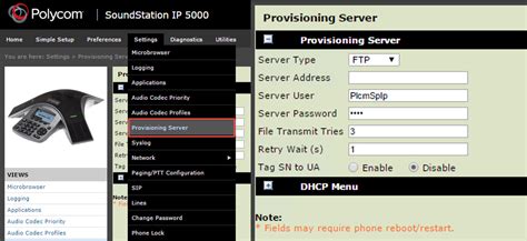 Polycom Provisioning Server Location Uc Now
