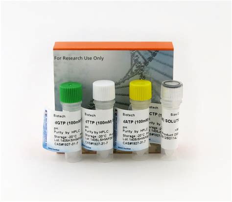 Dntp Set 100mm Each 4×0 5ml Nbs Biologicals