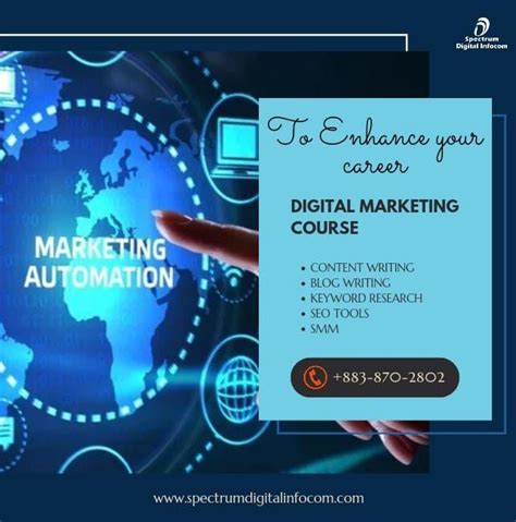 Spectrum Digital Infocom On Linkedin Digital Marketing Course In