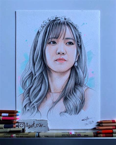 [ฝึกวาดรูปกันเถอะ ขีดๆ เขียนๆ By Domi ] Jiradapa Day Hbd ปูเป้ 🎉 Pupebnk48 สีไม้ เรียบๆ