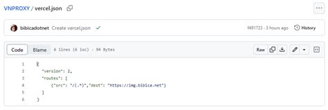 Reverse Proxy Location Việt Nam Miễn Phí Với Vercel Bibicanet